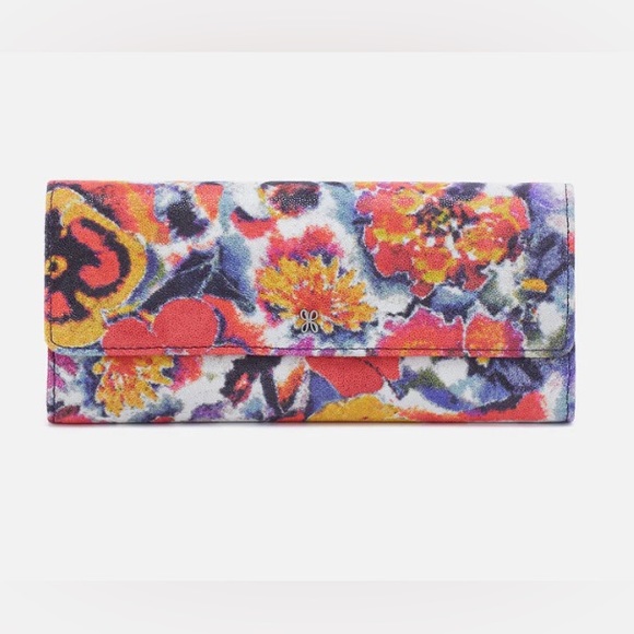 HOBO | Bags | Hobo Jill Large Trifold Continental Wallet Color Poppy ...